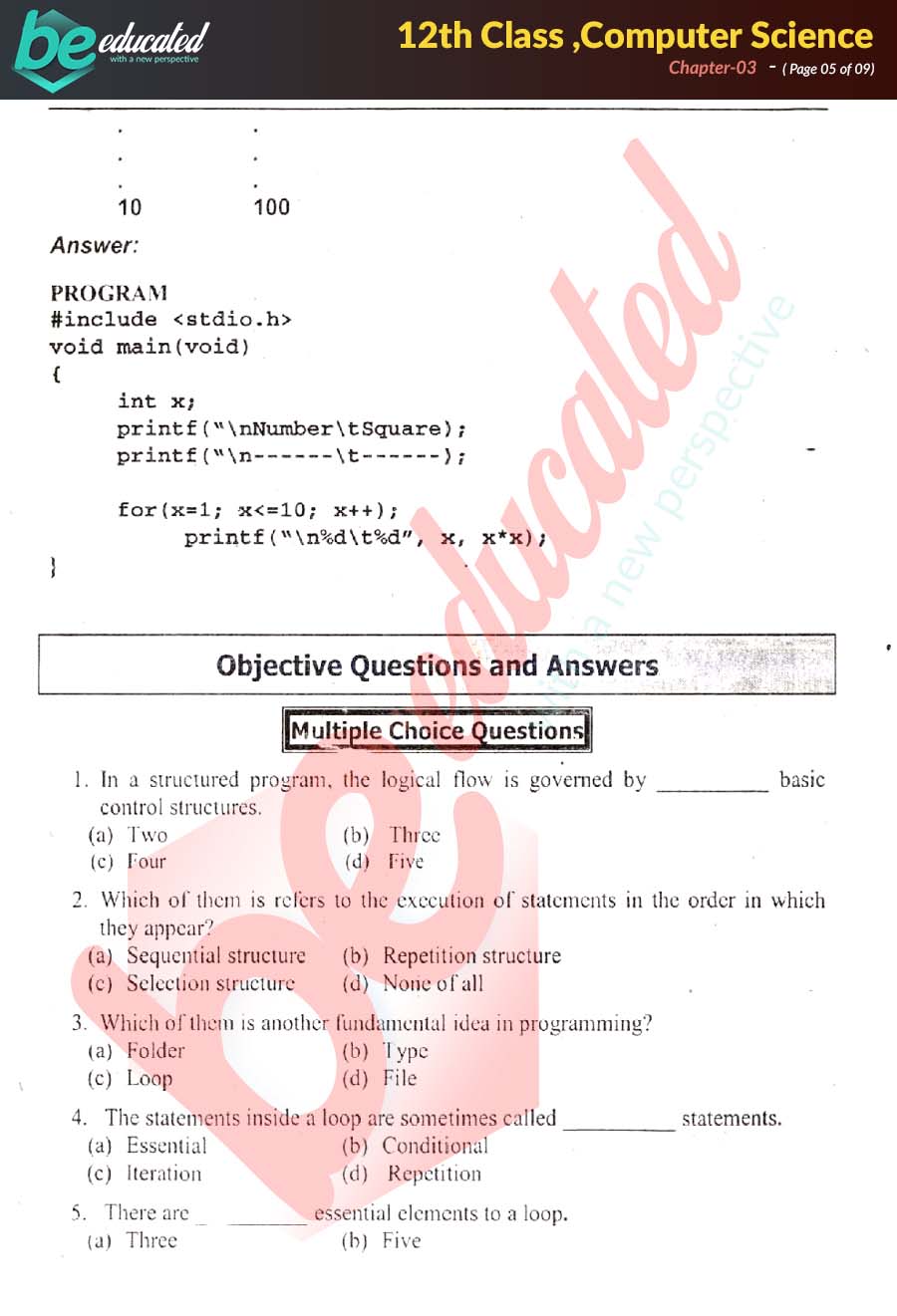 Chapter 3 Computer Science Ics Part 2 Notes Inter Part 2 Notes 