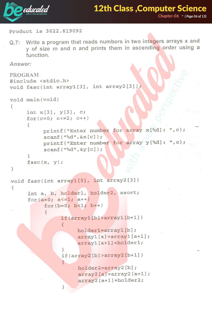 Chapter 6 Computer Science Ics Part 2 Notes Inter Part 2 Notes 