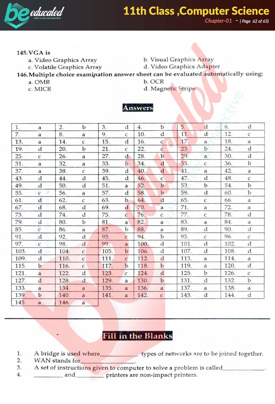 Cahpter 1 Computer Science ICS Part 1 Notes - Inter Part 1 Notes Cahpter 1 Computer Science ICS Part 1 Notes - Inter Part 1 Notes