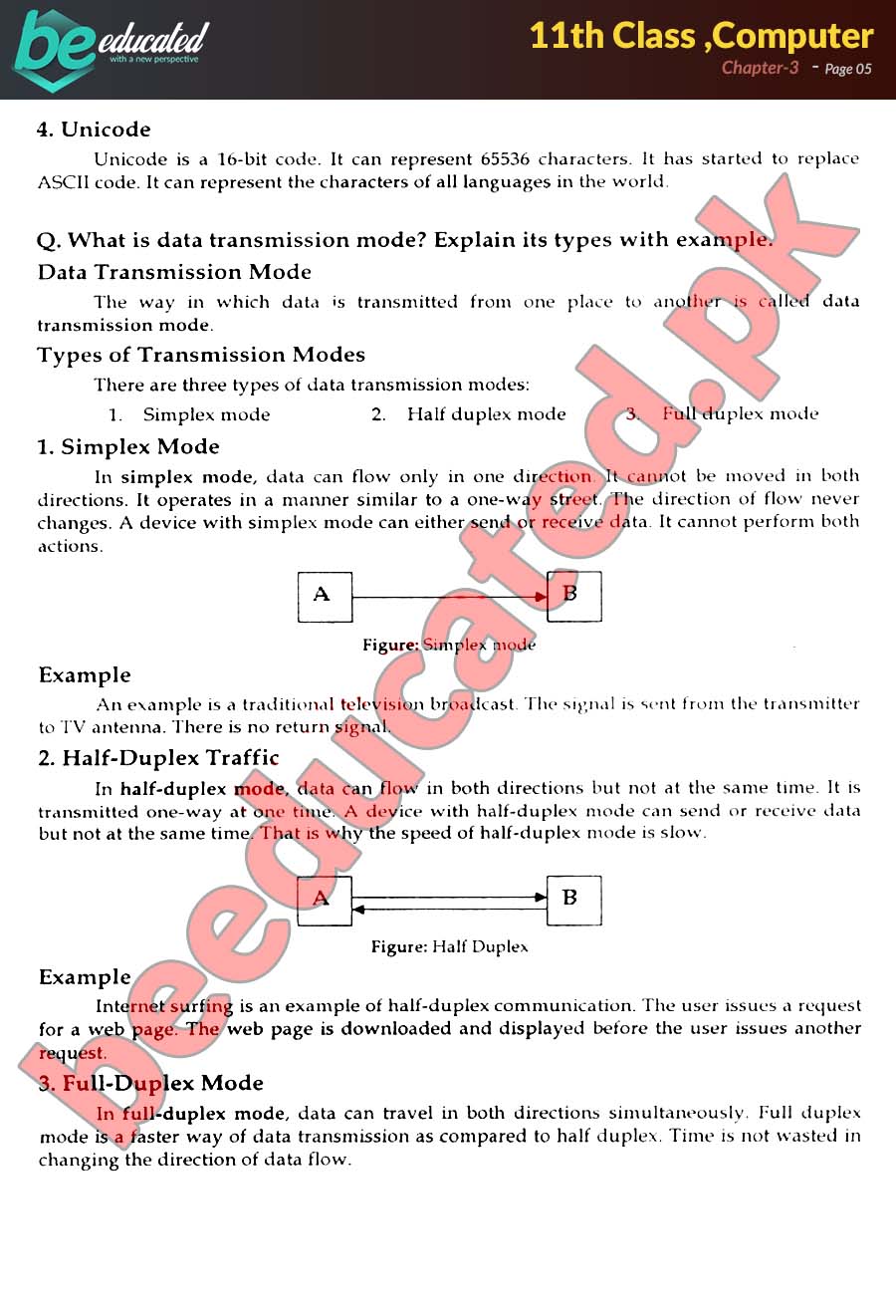 Cahpter 3 Computer Science ICS Part 1 Notes - Inter Part 1 Notes Cahpter 3 Computer Science ICS Part 1 Notes - Inter Part 1 Notes